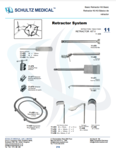 Retractor Kit - Shultz Medical