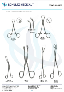 Towel Clamps – Shultz Medical