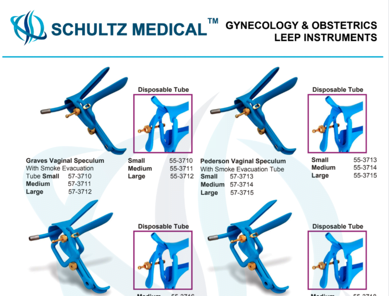 Gynecology And Obstetrics Leep Instruments Shultz Medical